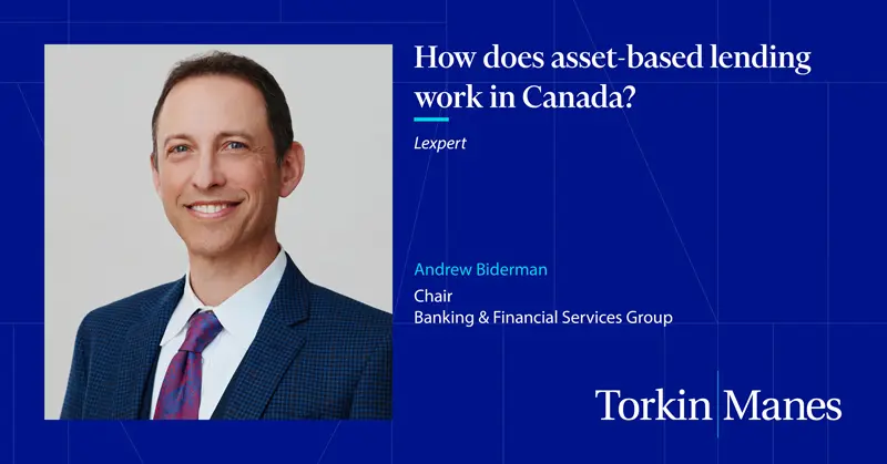How does asset-based lending work in Canada?
