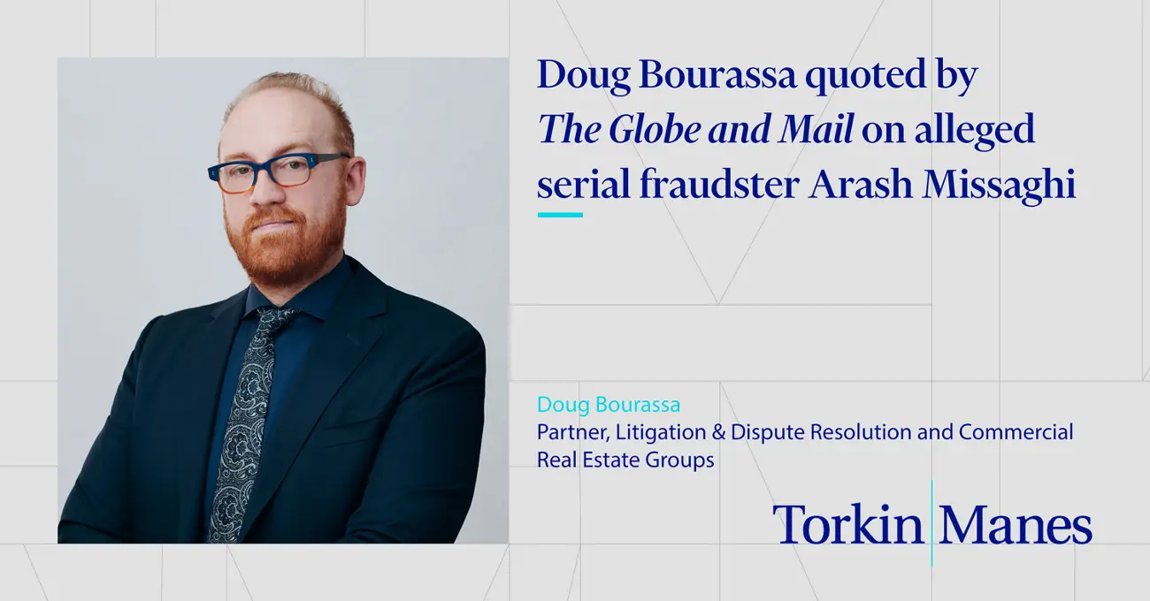 Doug Bourassa quoted by The Globe and Mail on alleged serial fraudster ...