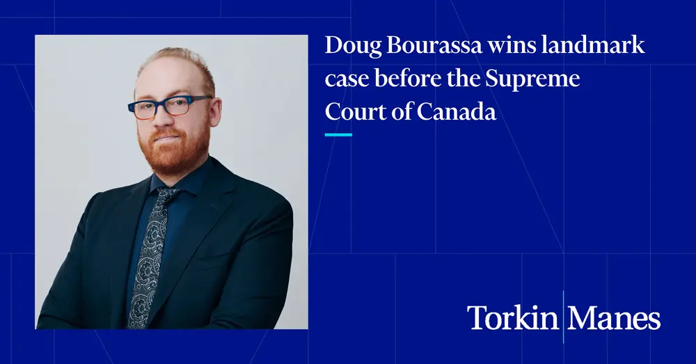 Doug Bourassa wins landmark case before the Supreme Court of Canada